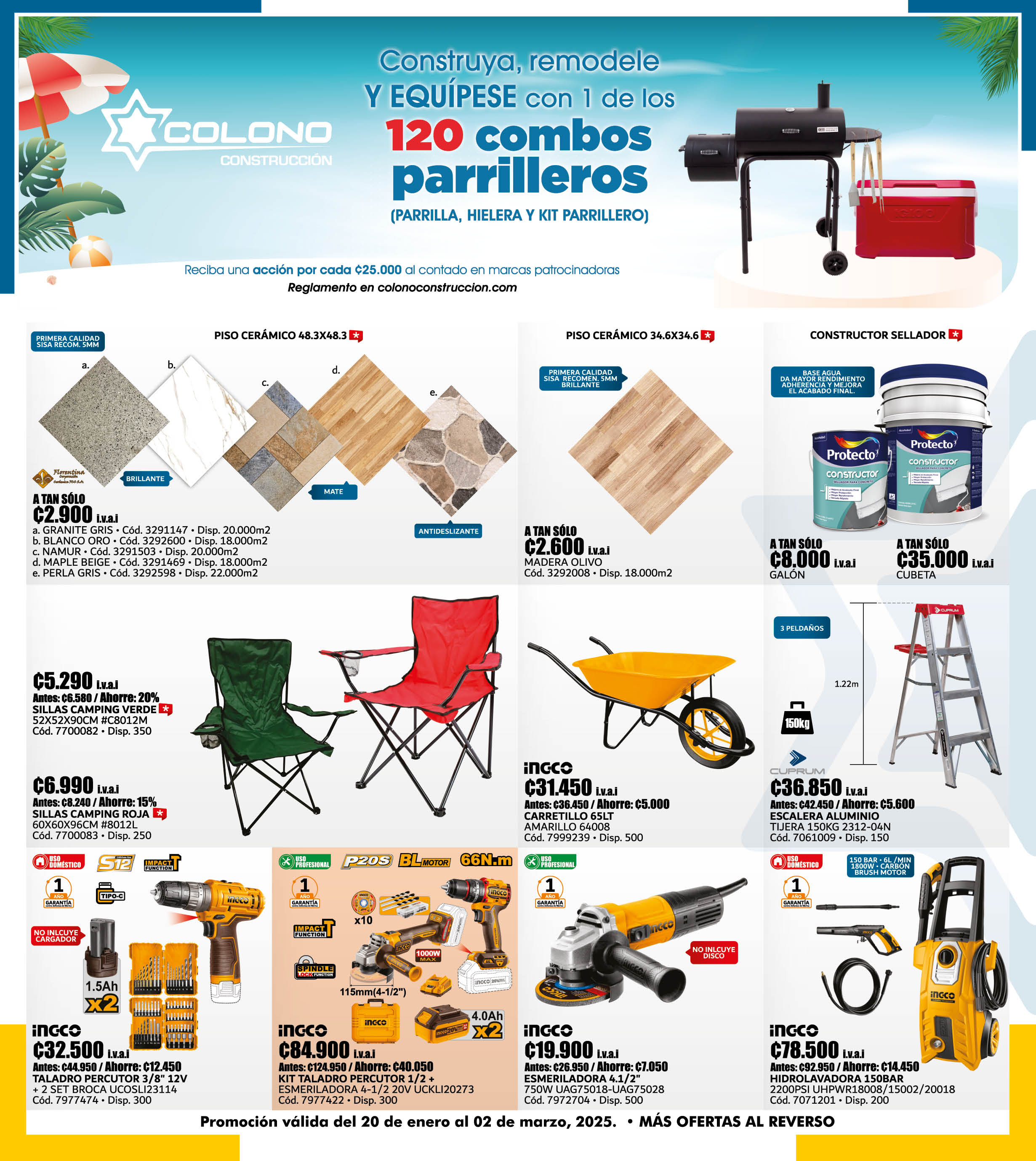 Colono Construccion - Catalogos