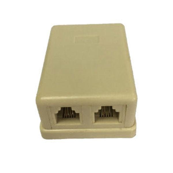 Colono Construccion - CAJA MODULAR DOBLE RJ-11 PARCHE