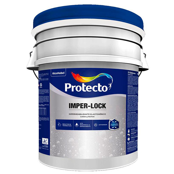 Colono Construccion - PINTURA IMPER-LOCK BLANCA CUBETA