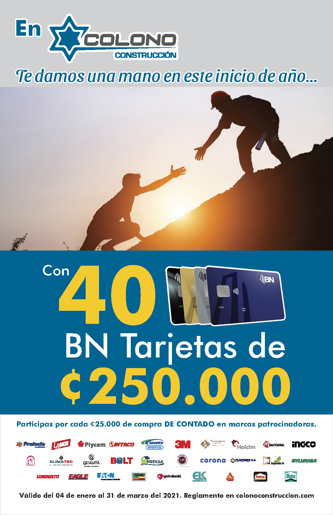 Colono Construccion - Tarjetas